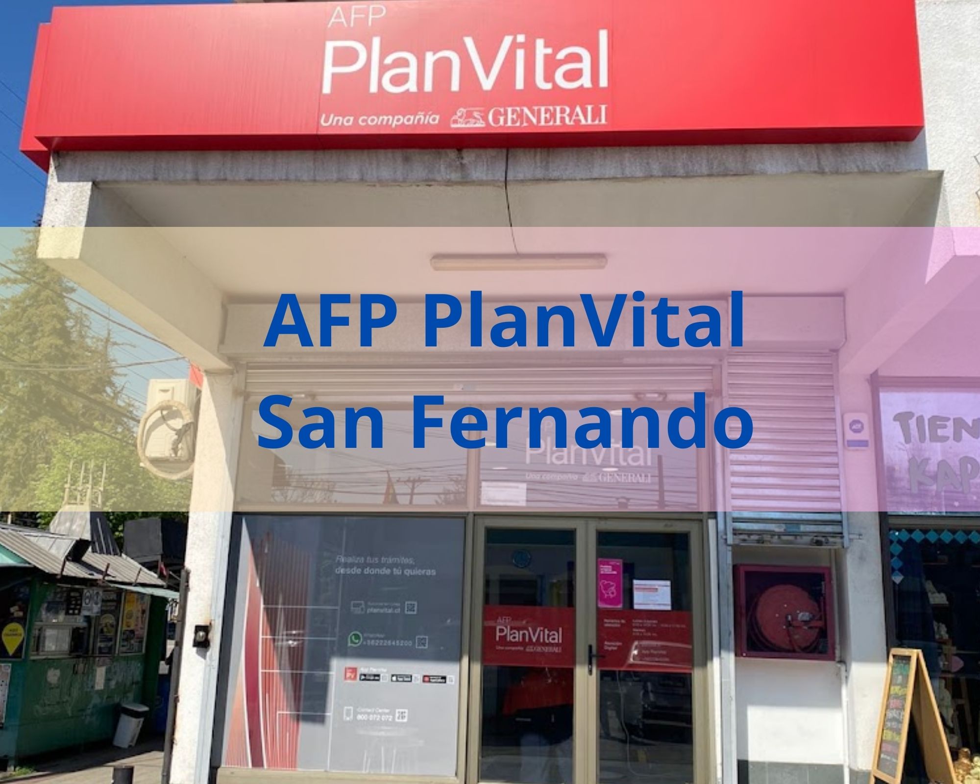 AFP PlanVital《 Sucursales en San Fernando 》 2025 ️