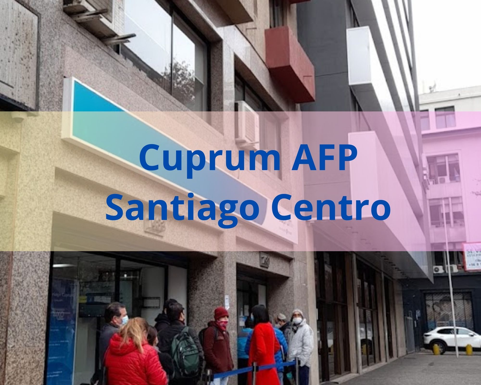 Cuprum AFP《 Sucursales en Santiago Centro 》 2025 ️